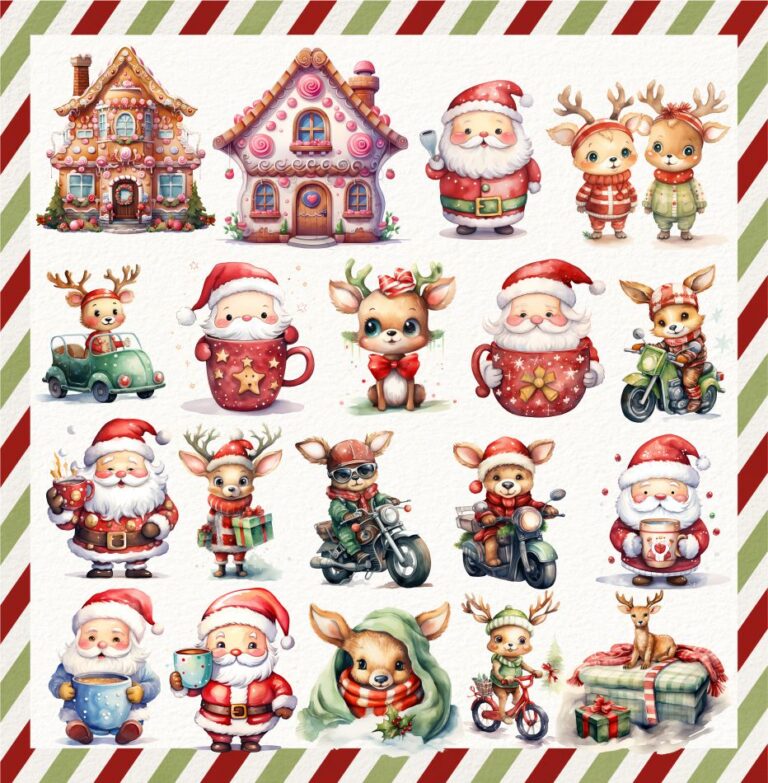 Mega Kit Digital Natal 74 Kits +D 3500 Figuras – Art Folk Designer