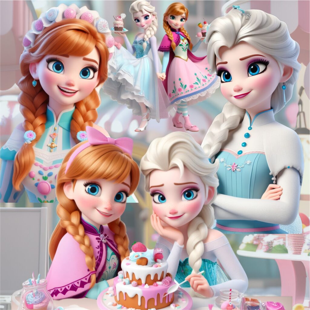 Kit Digital Frozen Candy Confeiteira 3D – Art Folk Designer